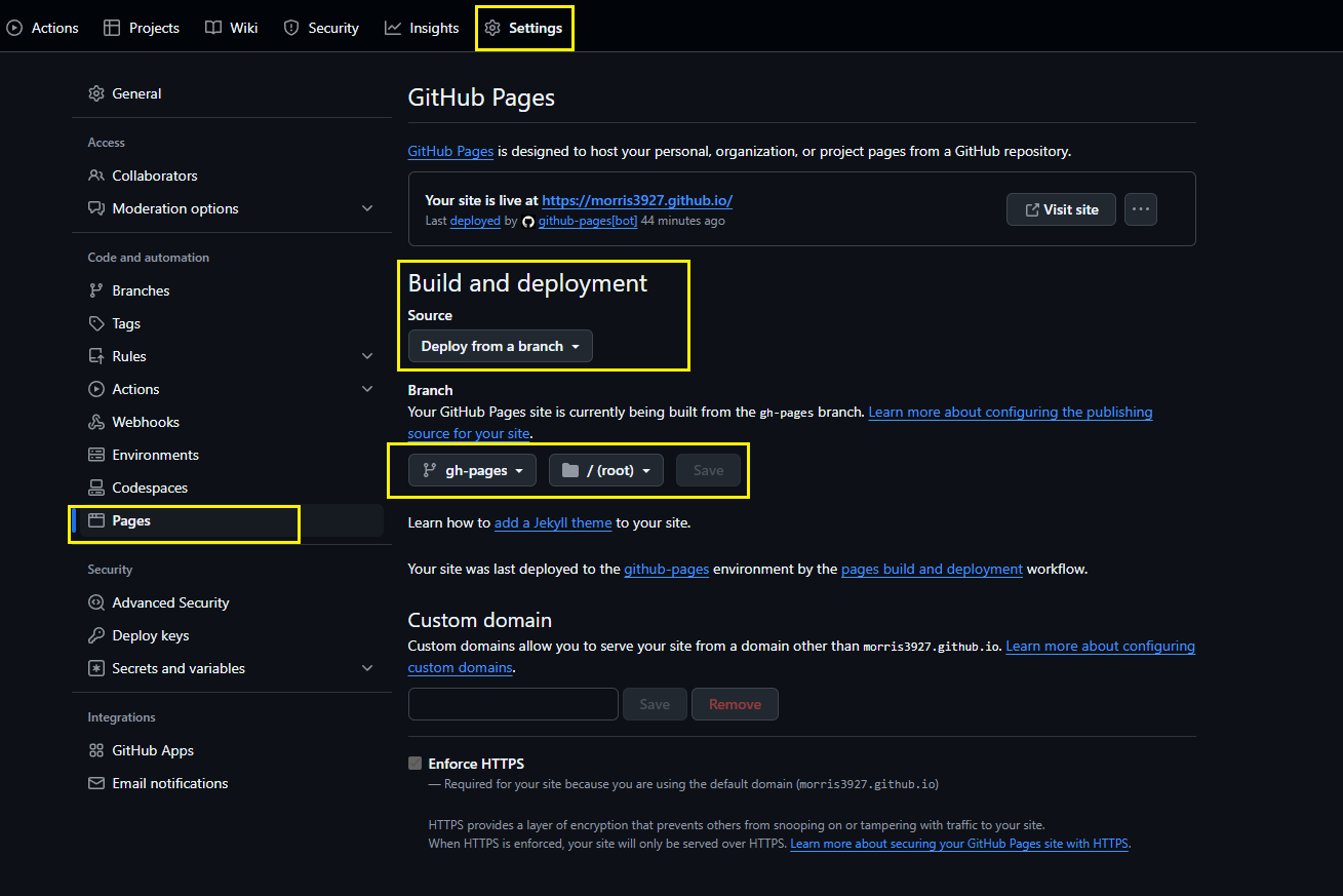 Hugo 個人網站建立流程紀錄（使用 GitHub Pages + PaperMod 主題） | Morris-blog